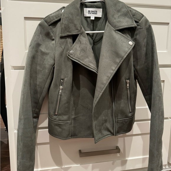 Steve Madden | Jackets & Coats | Steve Madden Suede Jacket Xs | Poshmark